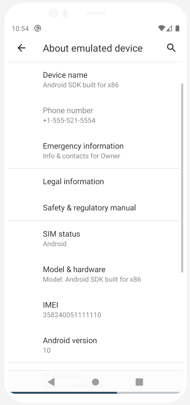 Is it possible to change the IMEI of the device or is each new session ...